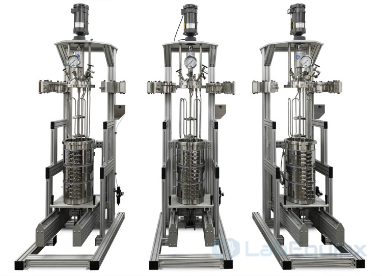 Three 30 L Reactor Parallel System LE30LRPS
