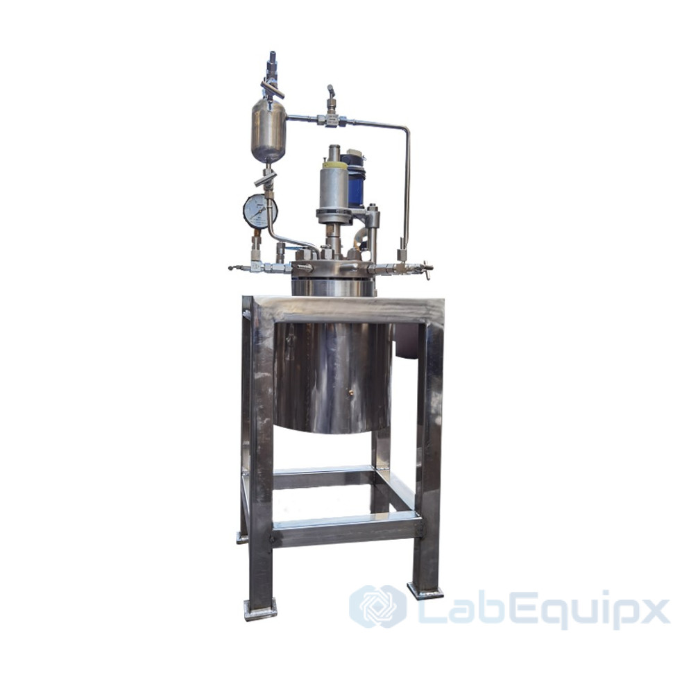 Lab Pressure Autoclave Reactors with Constant Pressure Feeding LELPARCPF