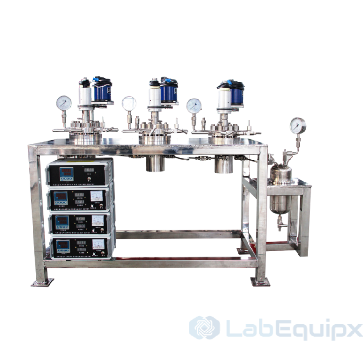 Multiple Parallel Lab Pressure Reactor LEMPLPR-CSTR