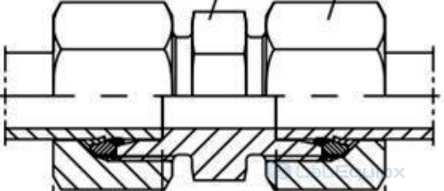 Carbon Steel Single Ferrule Union