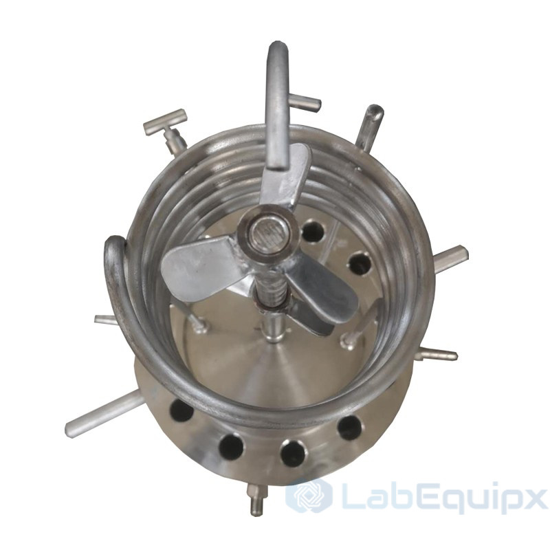 Lab Scale Magnetic Mechanical Stirring Pressure Reactor LELSMMSPR