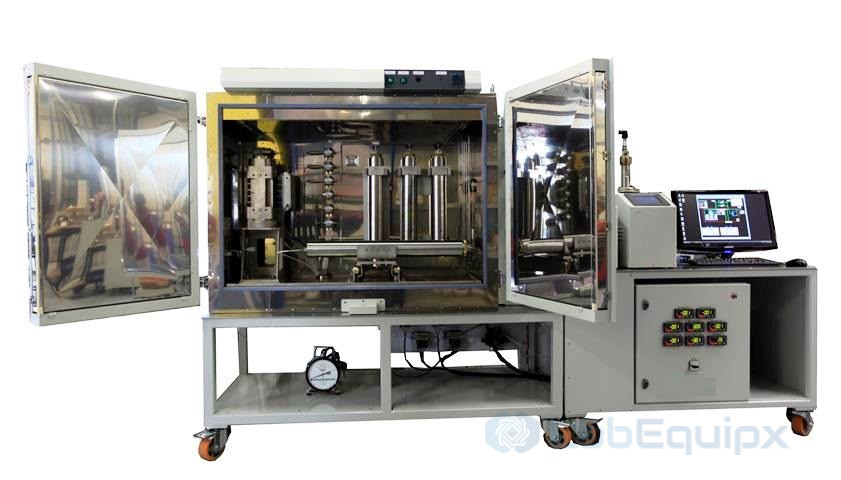 Core flood system for secondary recovery by water LE/WATERFLOOD