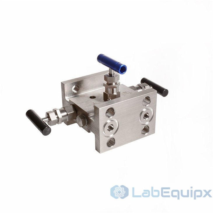Double Flange 3 Valves Integration Manifolds