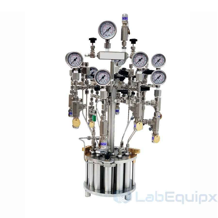 Custom Multicell Parallel High Pressure Reactors LECMPHPR