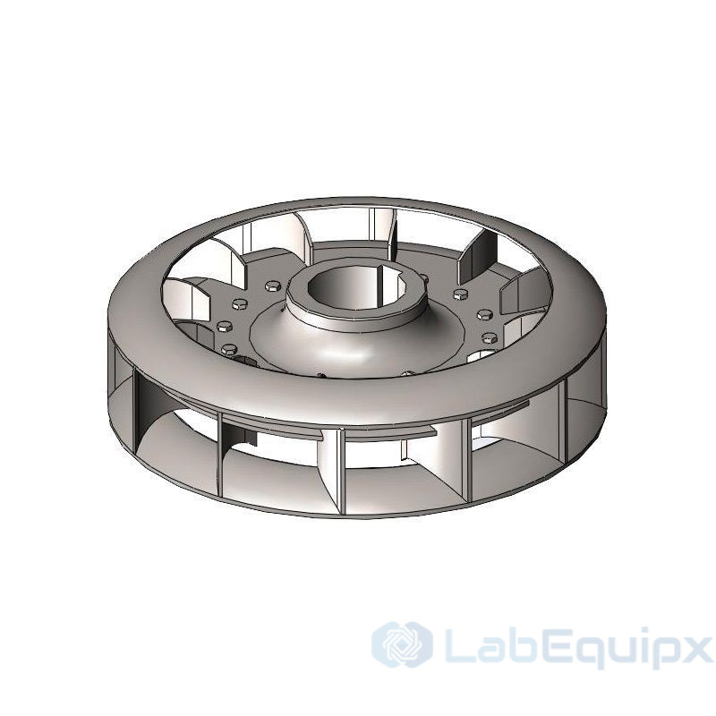 Curved Blade Disc Closure Turbine LECBDCT