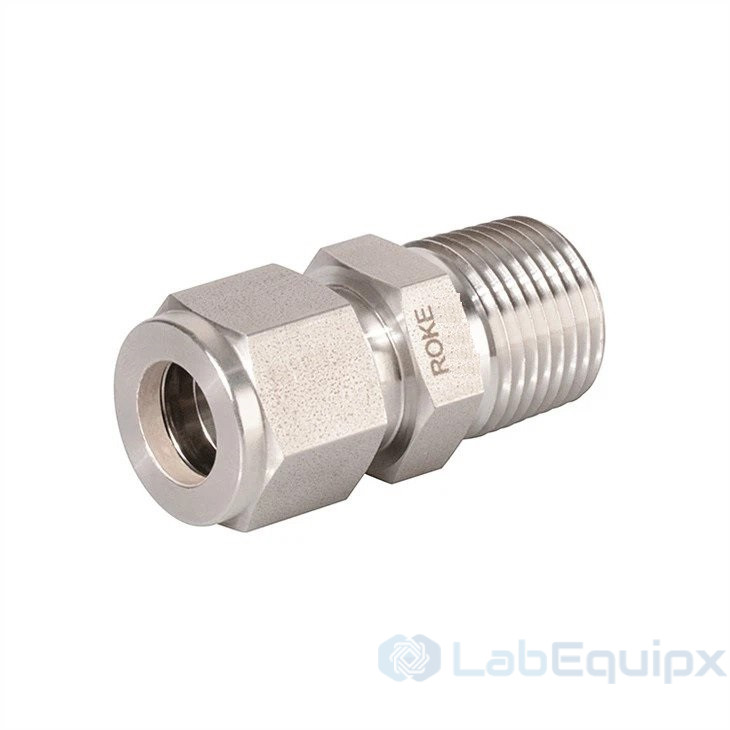 Double Ferrules NPT Male Thread Connectors