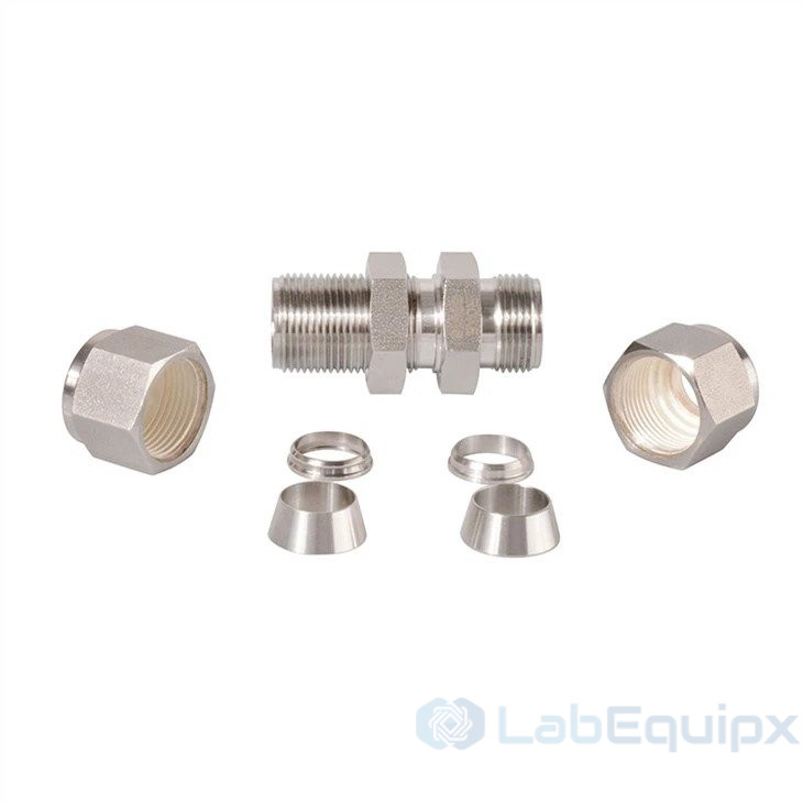 Double Ferrules Bulkhead Unions