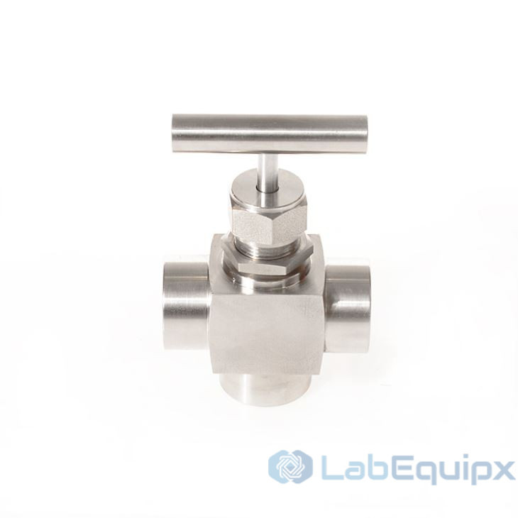 3 Way Thread Integral Forged Needle Valves 6000PSI